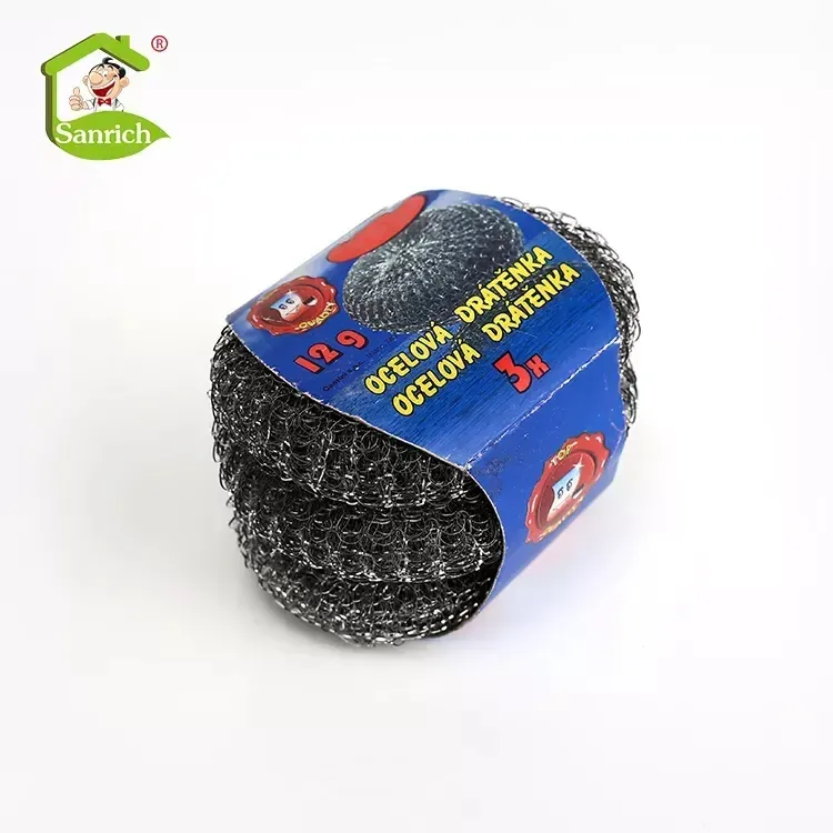 Good Quality Kitchen Cleaning Ss Stainless Steel Mesh Scourer Bulk ...