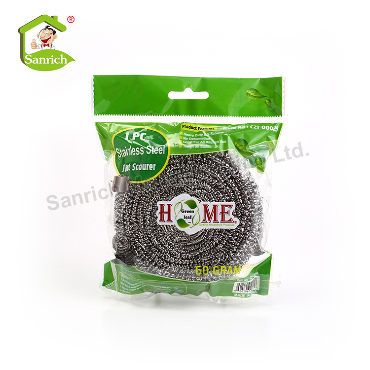Kitchen Dish Wash Cleaning Metal Steel Wool Scrubber Stainless Scourer ...