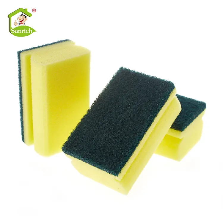 Custom Printed Kitchen Cleaning Sponge Scouring Pads Utensil Cellulose ...
